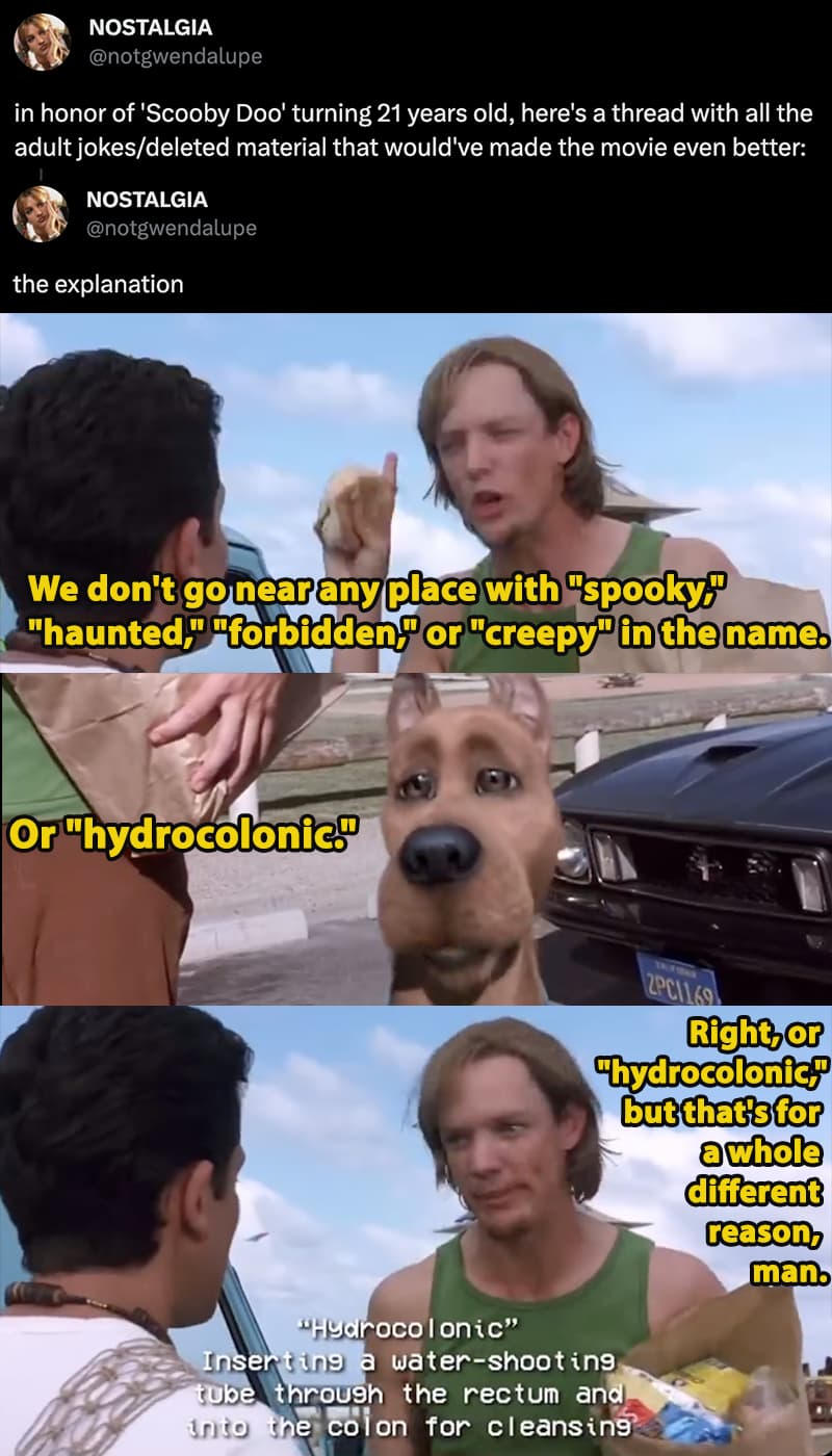 Fans Share Adult Jokes, Deleted Scenes & Details About 'Scooby-Doo ...
