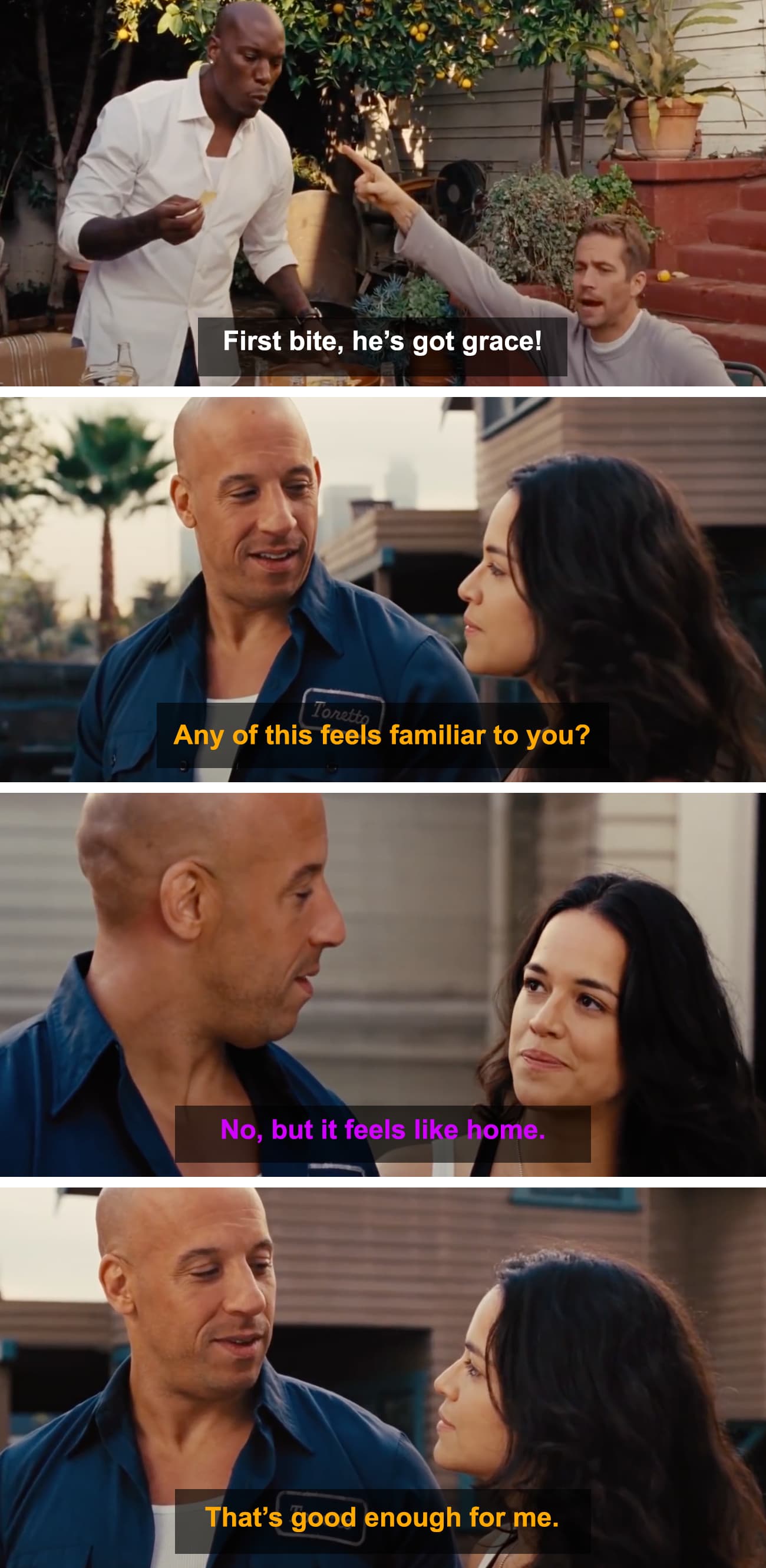 Heartwarming Moments From The 'Fast & Furious' Franchise