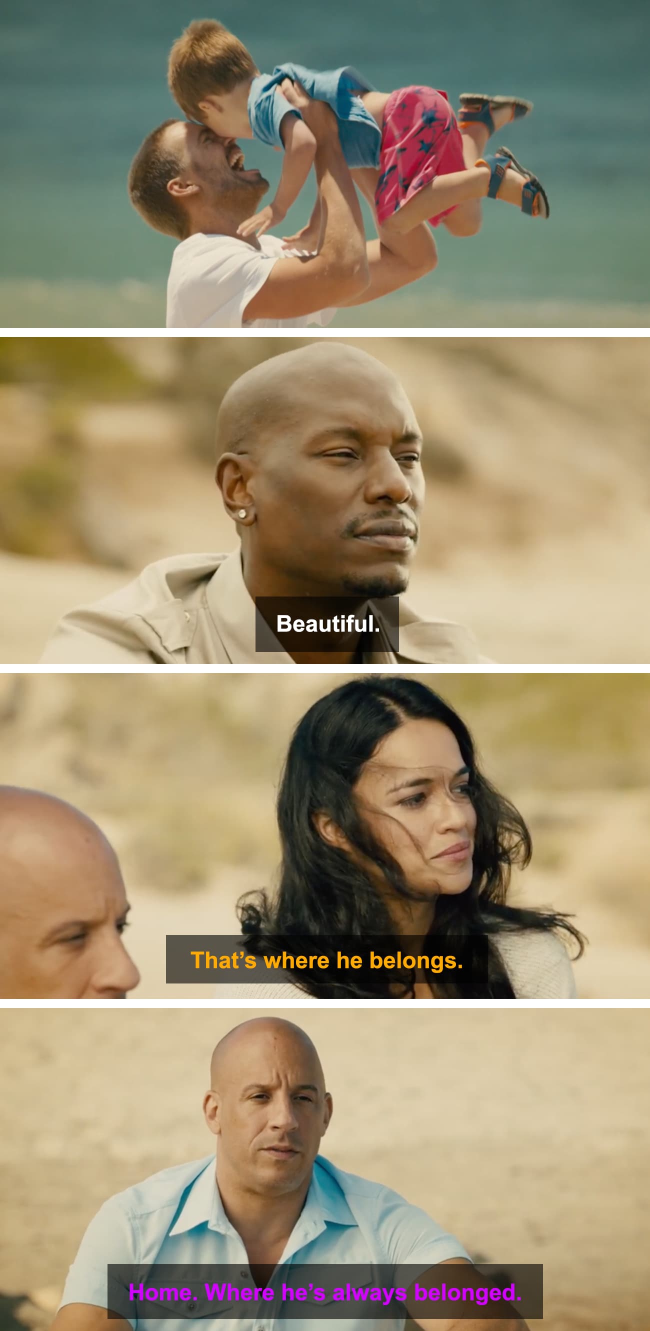 Heartwarming Moments From The 'Fast & Furious' Franchise