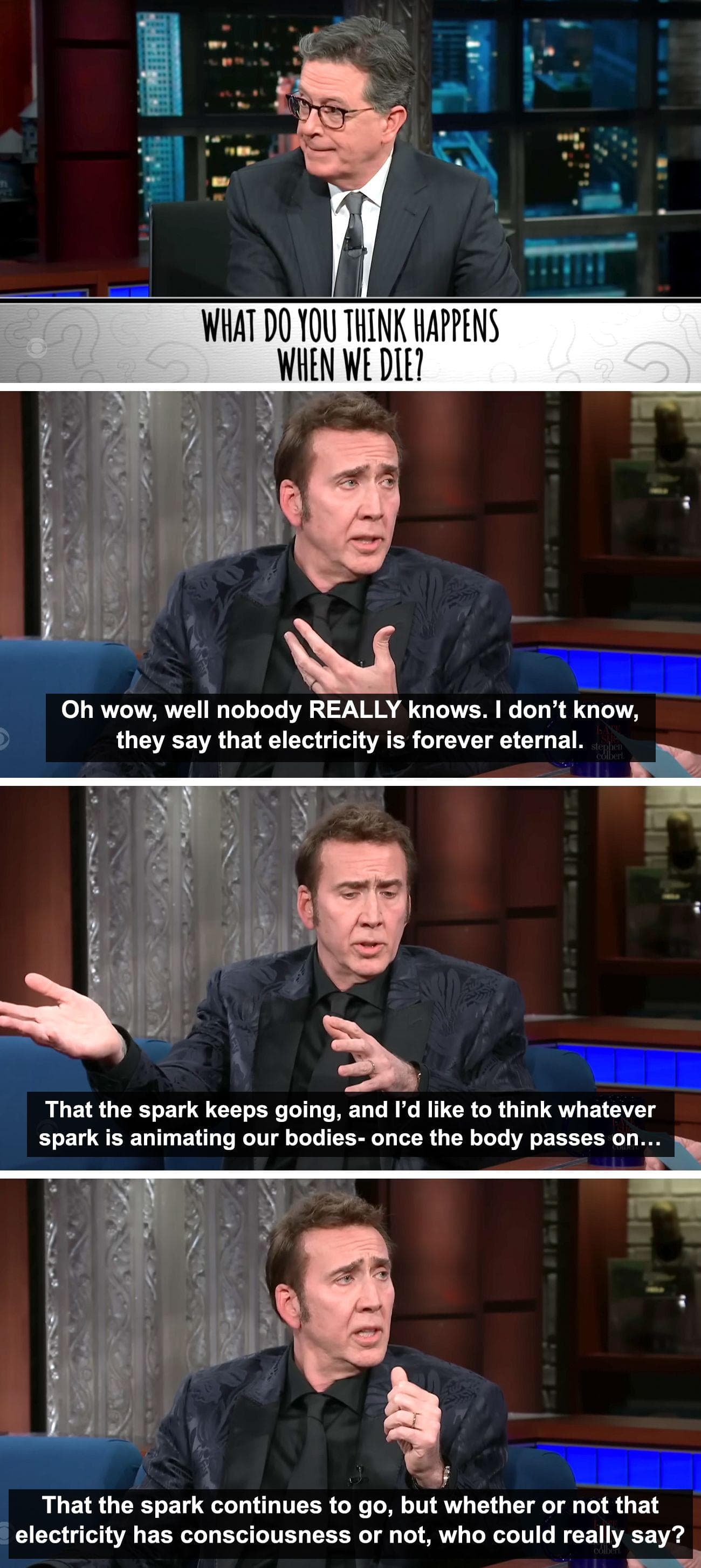 15 Hilarious Responses To Stephen Colbert's Questionnaire