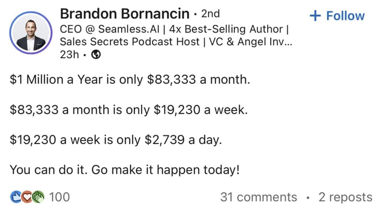 18 LinkedIn Posts We Saw This Month That Are Completely Unhinged