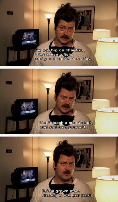 28 Ron Swanson Moments That Made Us Say 'Please And Thank You'