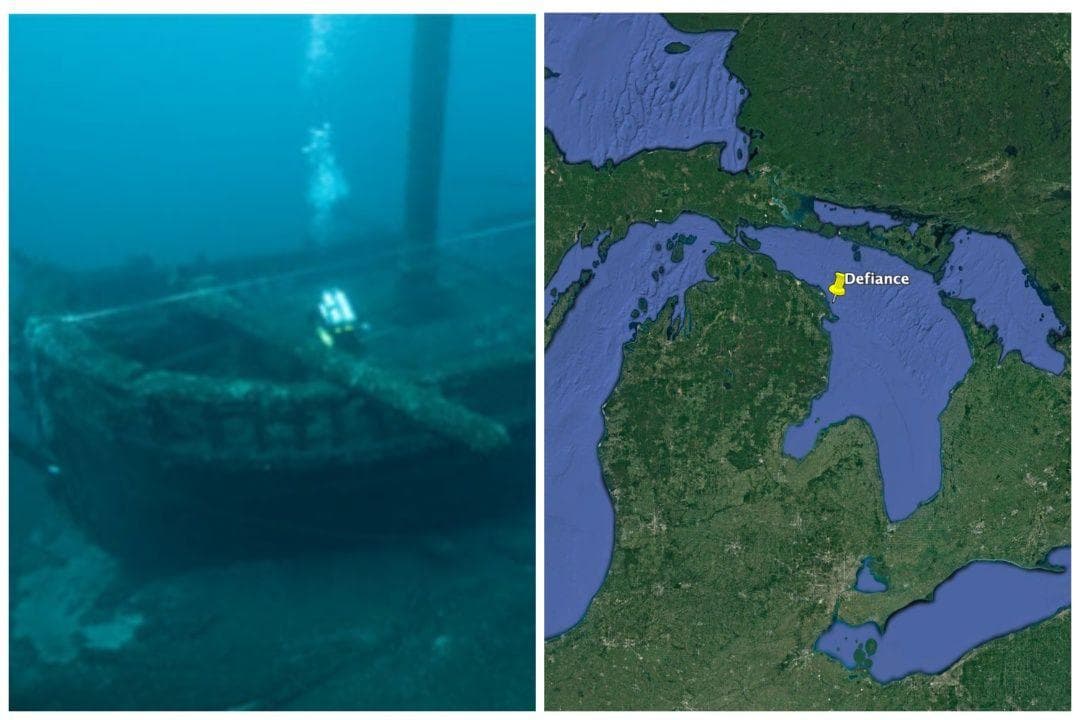 Satellite Views Of Where 11 Famous Shipwrecks Happened