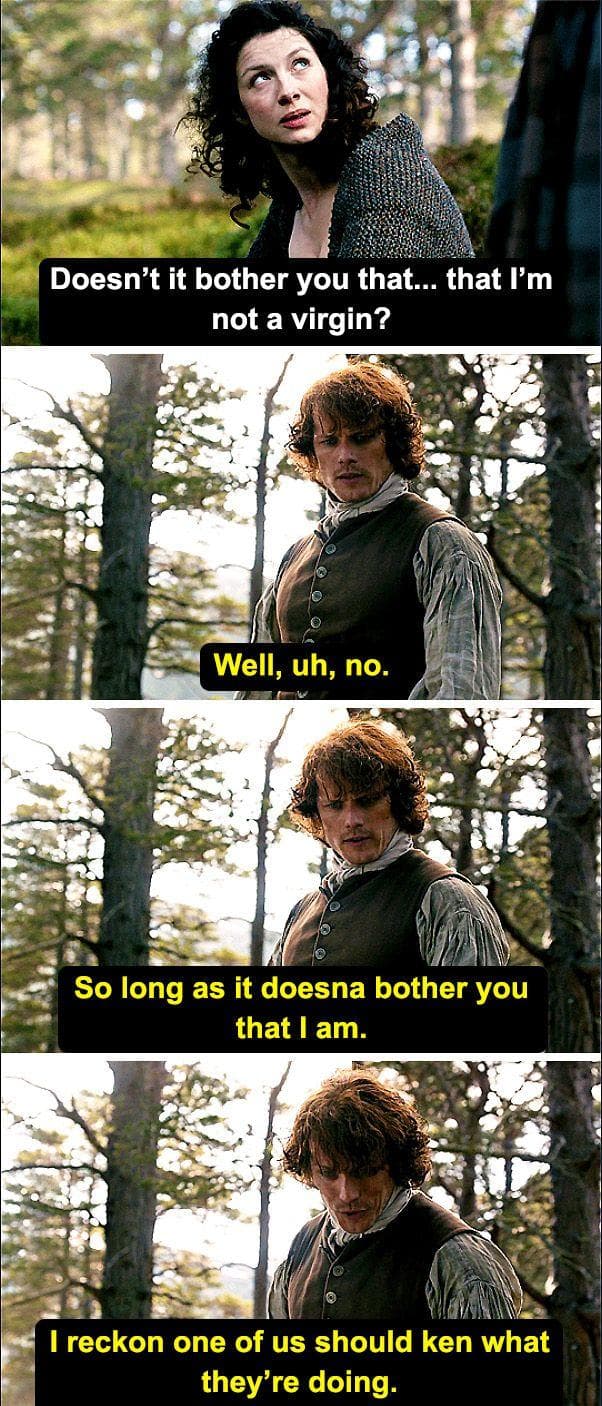 17 Jamie And Claire Moments From Outlander That Have Us Whispering