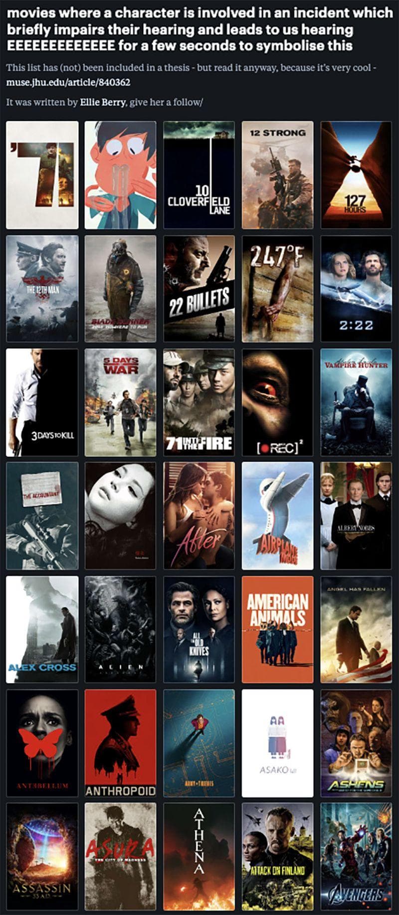 Suspiciously Specific Yet Completely Hilarious Letterboxd Lists That ...