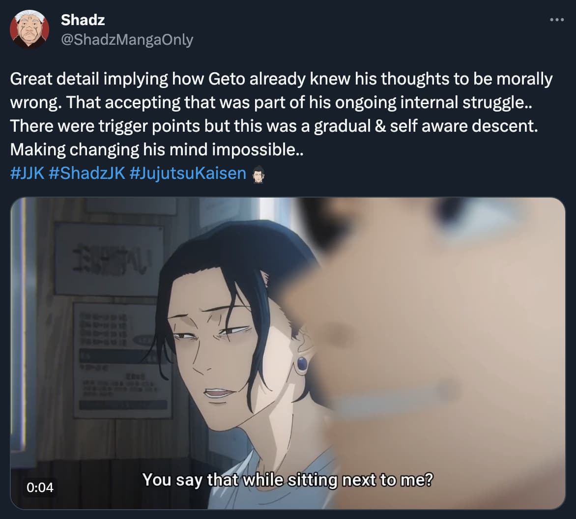 21 Interesting Details Fans Noticed About Geto From 'Jujutsu Kaisen'