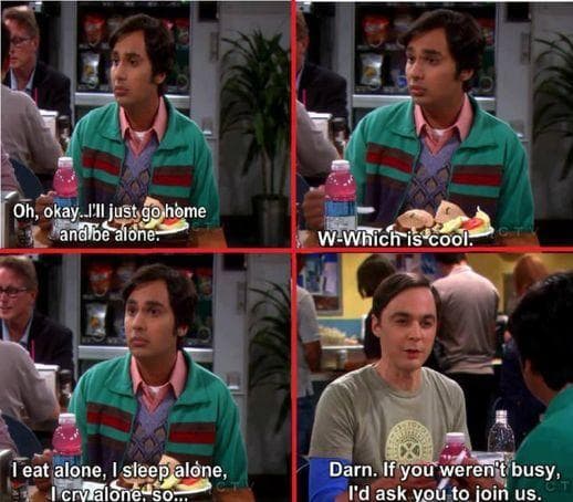 Raj Moments In 'The Big Bang Theory' That Prove He's The Most Precious ...