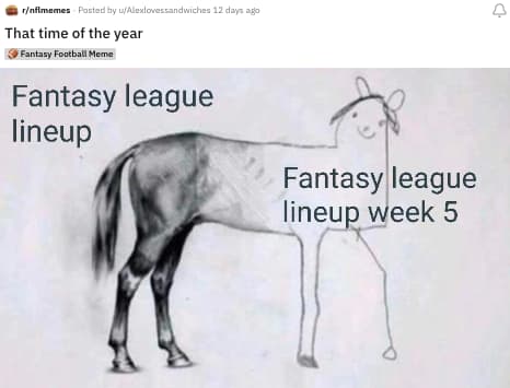 25 Hilarious Fantasy Football Memes That Made Us Amped For Football Season