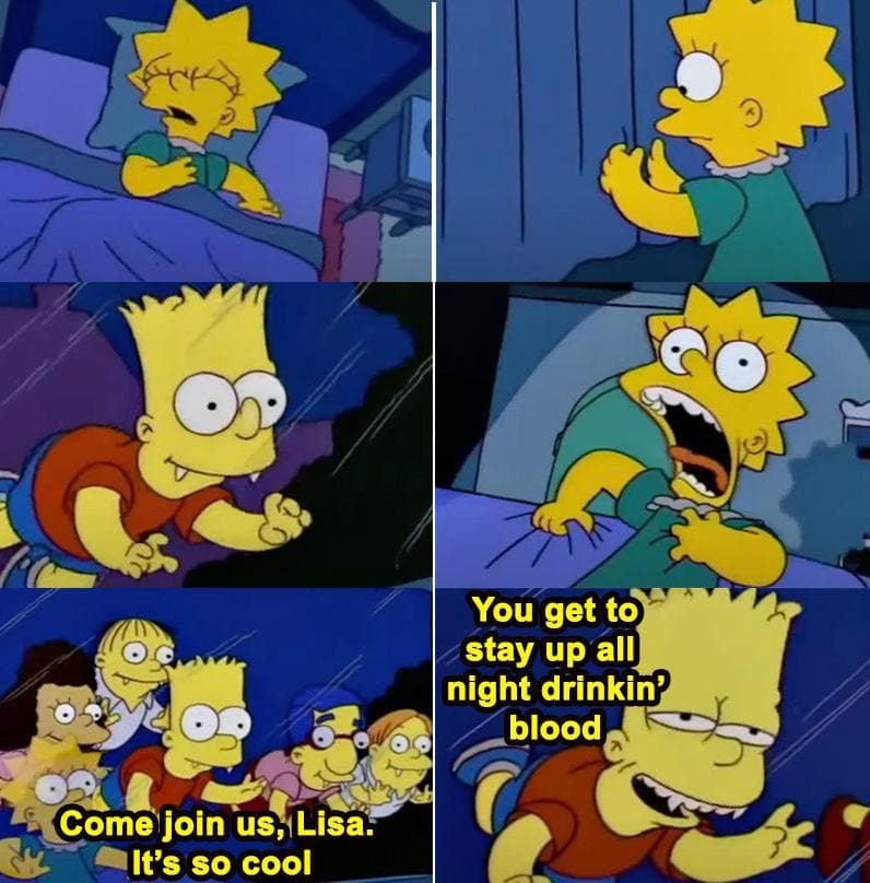 Hilarious Moments When 'The Simpsons' Perfectly Parodied A Horror Movie ...