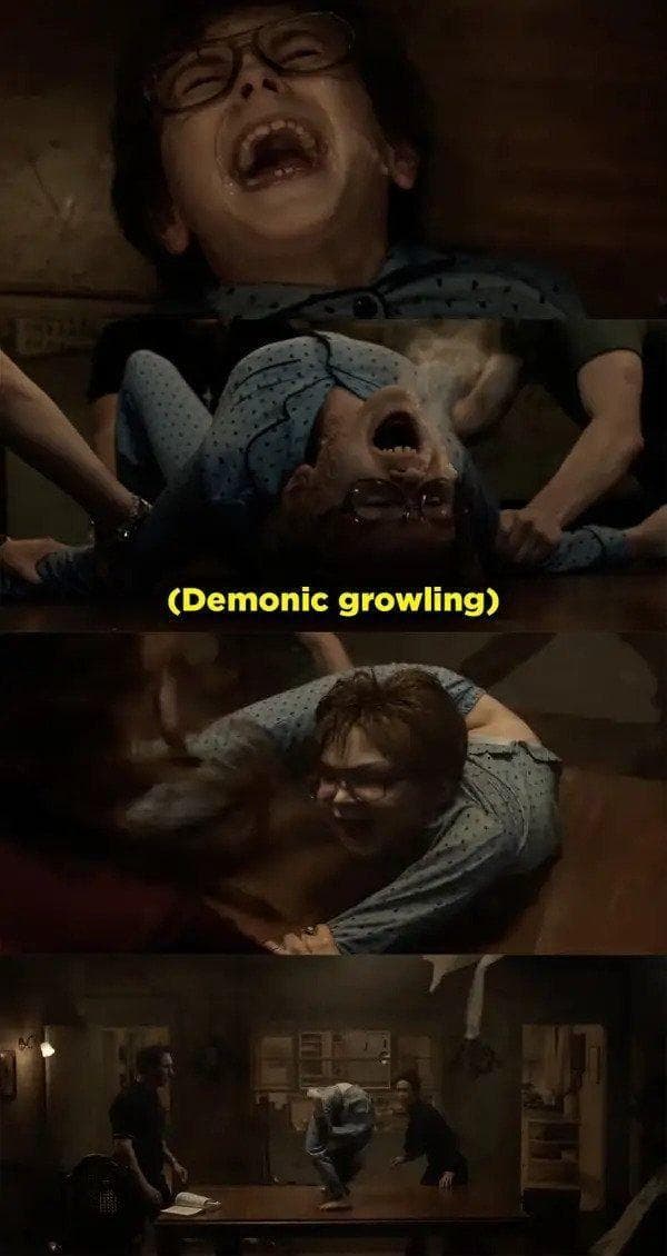 Terrifying Moments From Haunted House Movies