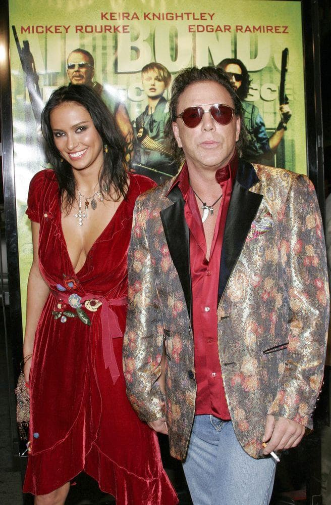Mickey Rourke's Dating And Relationship History