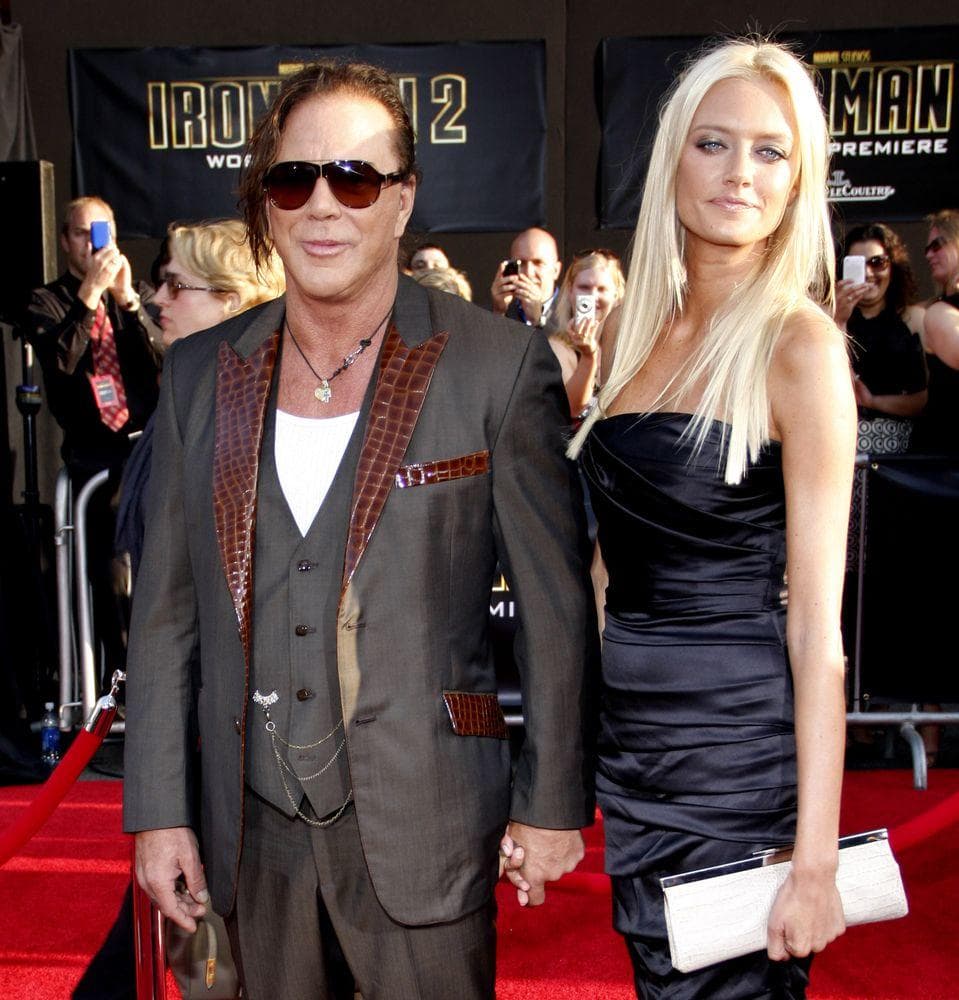 Mickey Rourke's Dating And Relationship History