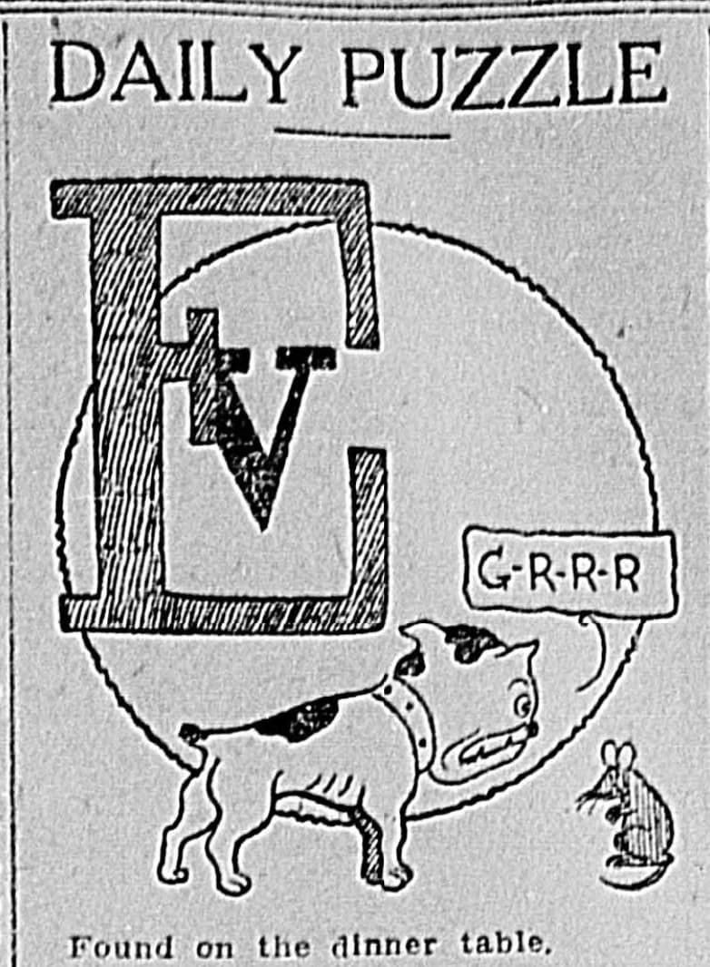 20 Old Newspaper Puzzles From 1910 That Will Leave You Scratching Your Head