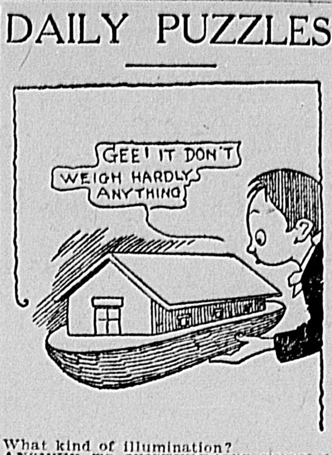 20 Old Newspaper Puzzles From 1910 That Will Leave You Scratching Your Head