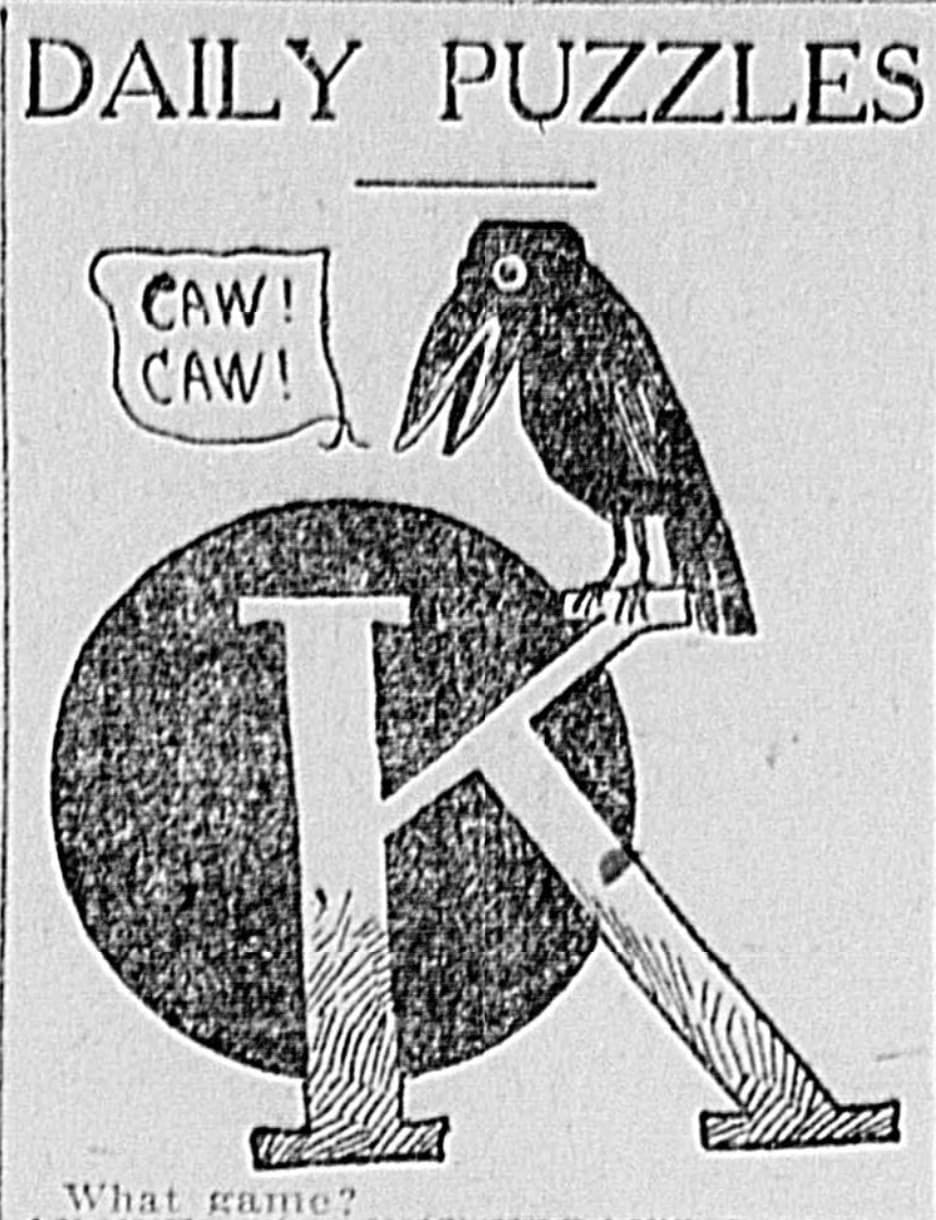 20 Old Newspaper Puzzles From 1910 That Will Leave You Scratching Your Head