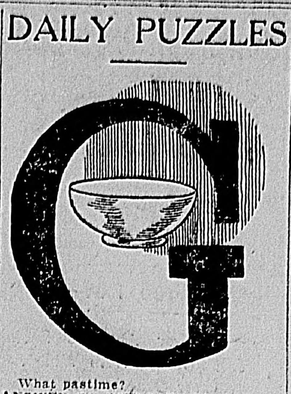 20 Old Newspaper Puzzles From 1910 That Will Leave You Scratching Your Head