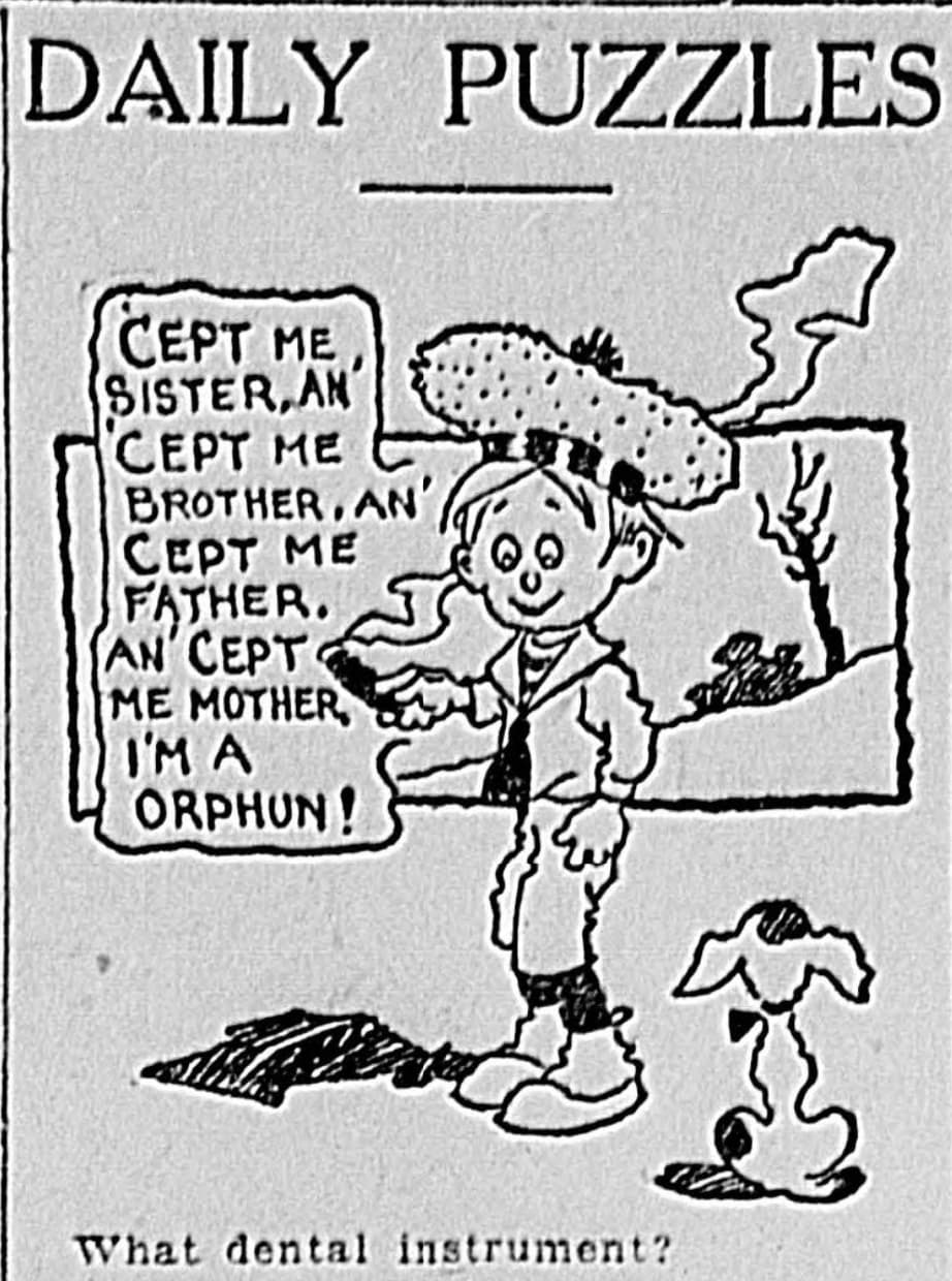 20 Old Newspaper Puzzles From 1910 That Will Leave You Scratching Your Head