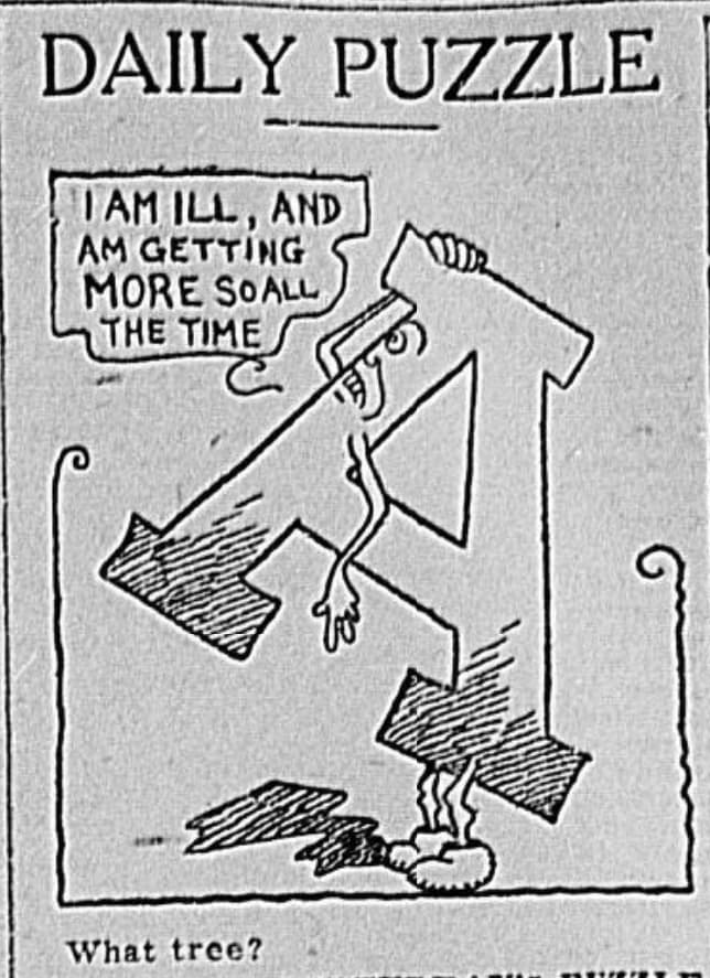 20 Old Newspaper Puzzles From 1910 That Will Leave You Scratching Your Head