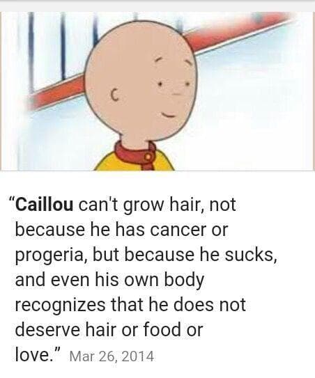 The 15 Funniest Memes Caillou, Ranked