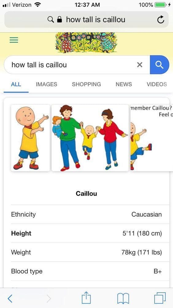 The 15 Funniest Memes Caillou, Ranked