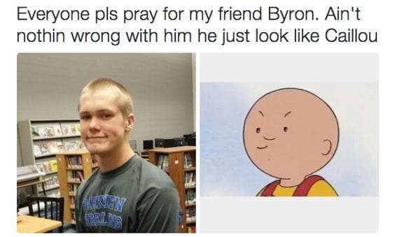 The 15 Funniest Memes Caillou, Ranked
