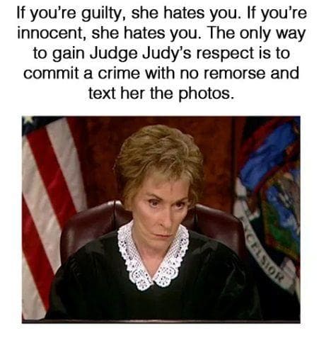 The 20 Funniest 'Judge Judy' Memes, Ranked