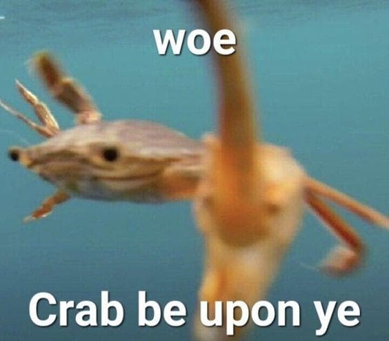 The 26 Funniest Crab Memes, Ranked