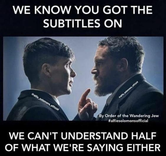 The 27 Funniest 'Peaky Blinders' Memes, Ranked