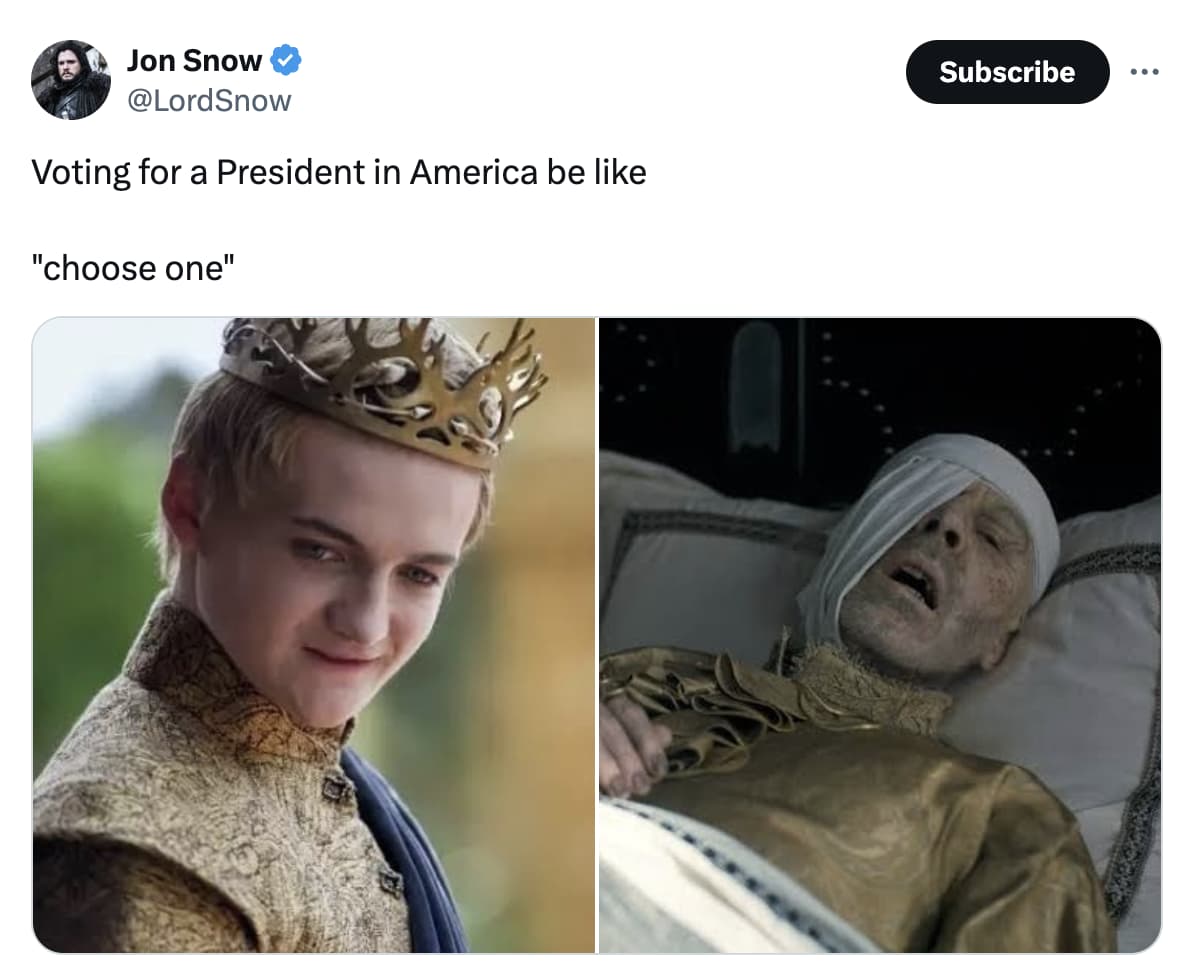 Funny 2024 Election Memes About Trump, Harris, And Biden