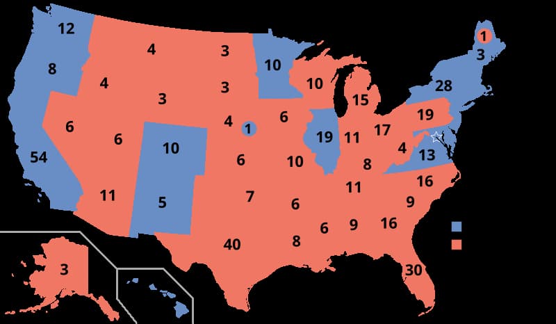 These Maps Of Every Election In The Past Century Show How Dramatically ...