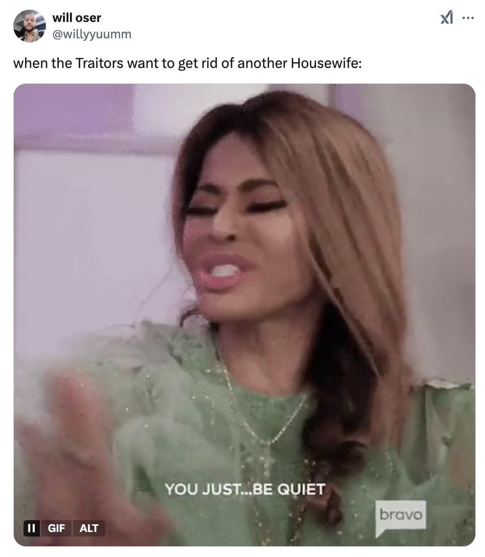 The 17 Best 'The Traitors' Memes, Ranked