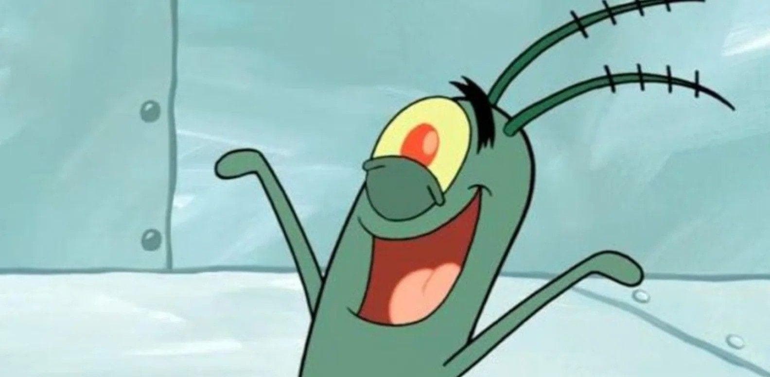 The Evolution Of 'Spongebob's Plankton, From Side Character To Film Star