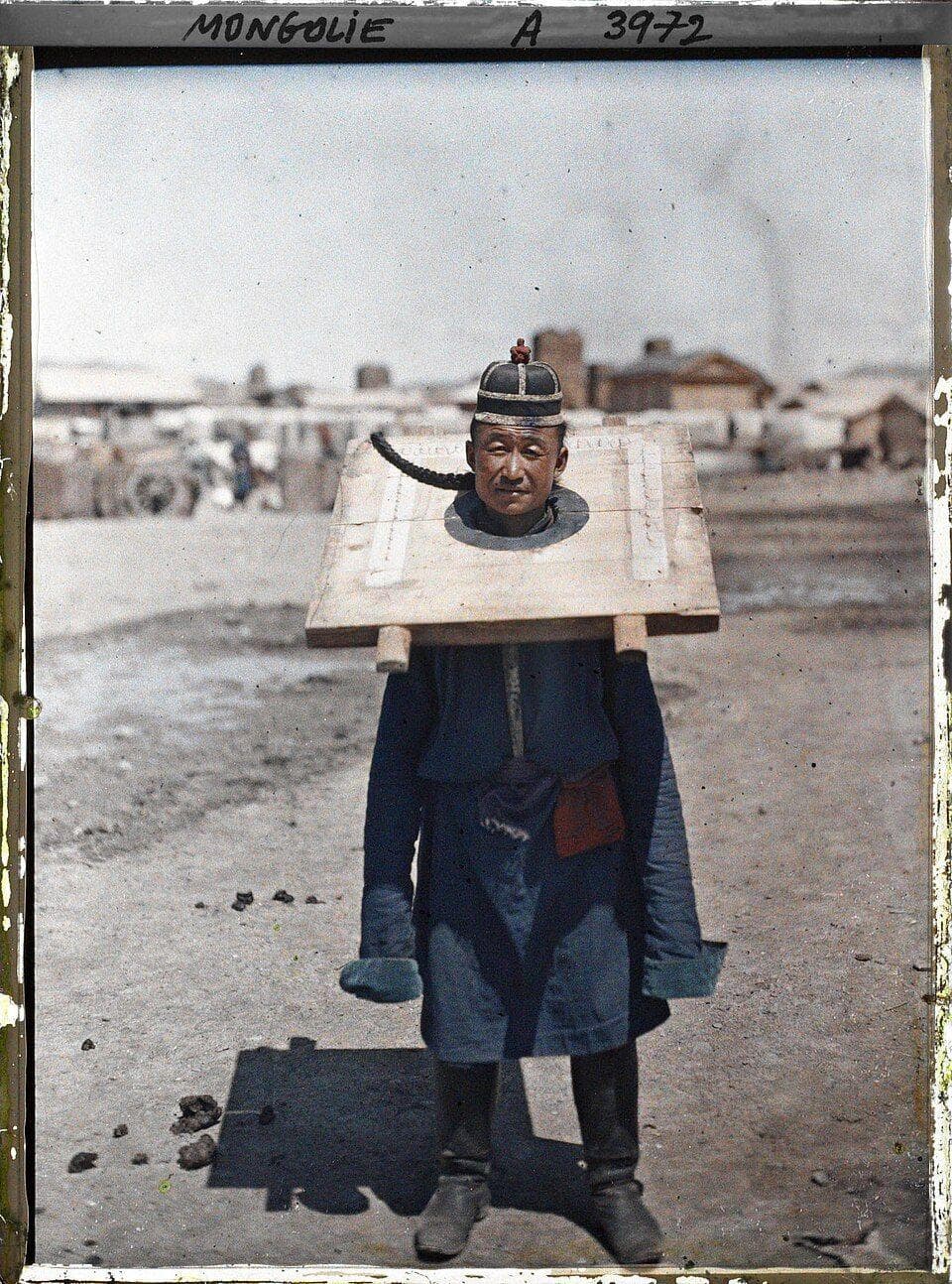 The Photo Of A Mongolian Woman Sentenced To Die In A Box, Explained