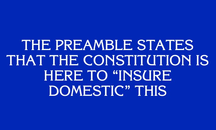 Questions About The US Constitution From 'Jeopardy!' That Tripped You Up