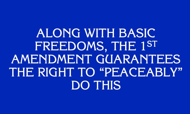 Questions About The US Constitution From 'Jeopardy!' That Tripped You Up