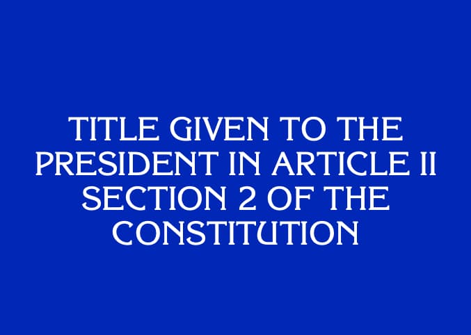 Questions About The US Constitution From 'Jeopardy!' That Tripped You Up