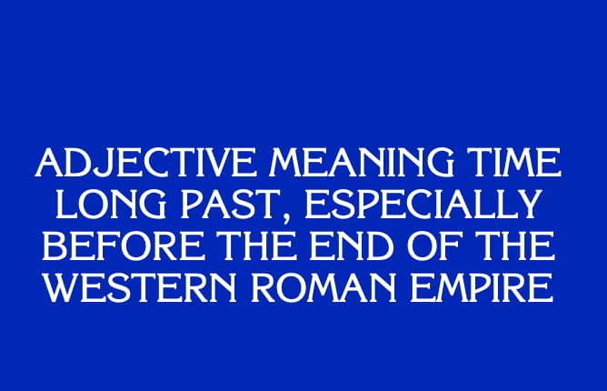 Questions About The Roman Empire From 'Jeopardy!' That Are Harder Than ...