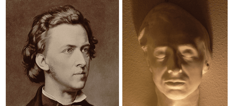 17 Plaster Face Molds Of Famous Figures Made Right After They Died