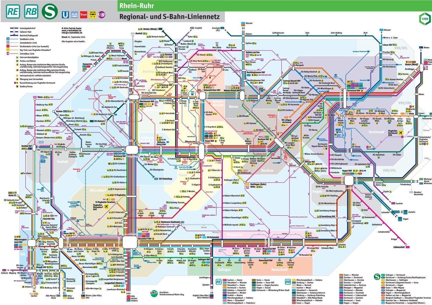 21 Cool Public Transportation Maps From Around The World