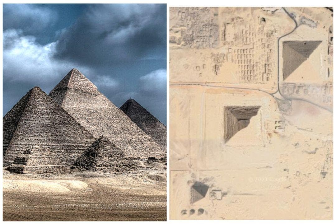 Satellite Images Of 13 Of The Oldest Landmarks On Earth