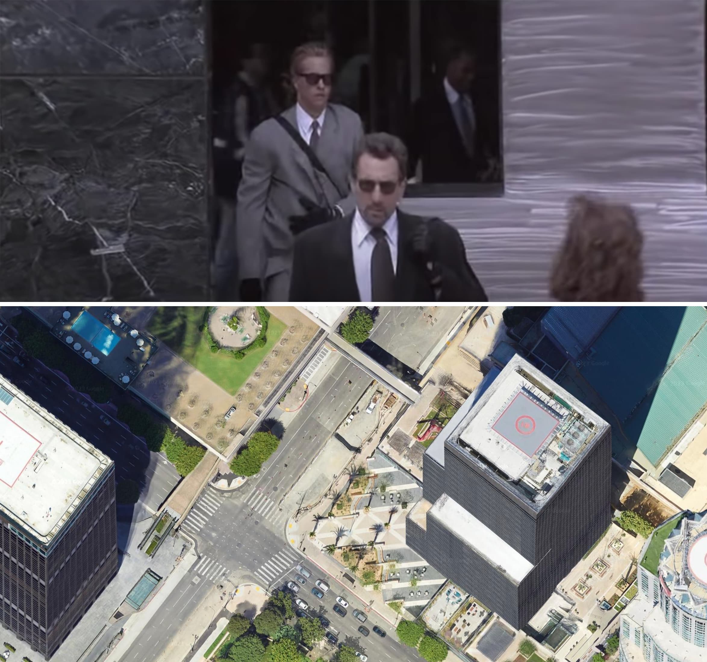 Satellite Images Of Action Movie Locations
