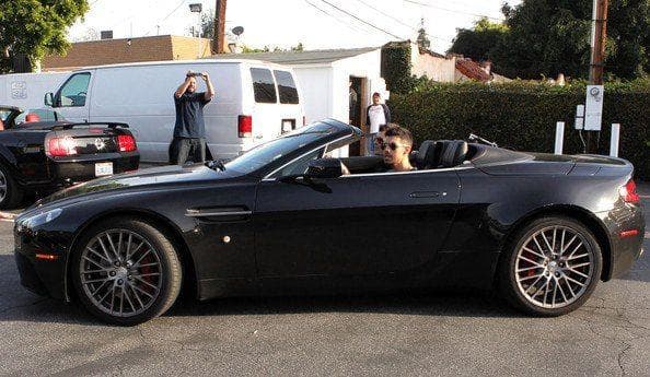 Famous People with Aston Martins