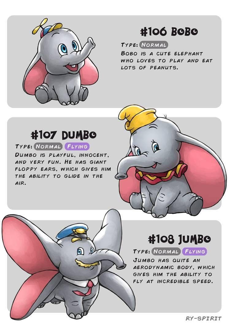 25+ Disney Characters Drawn As Pokemon Evolutions