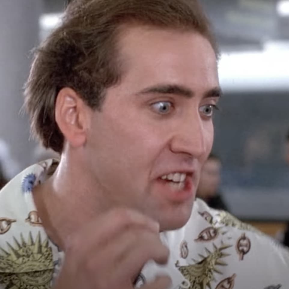 Best Nicolas Cage Freak Out Scenes: Clips of Nic Cage Freaking Out