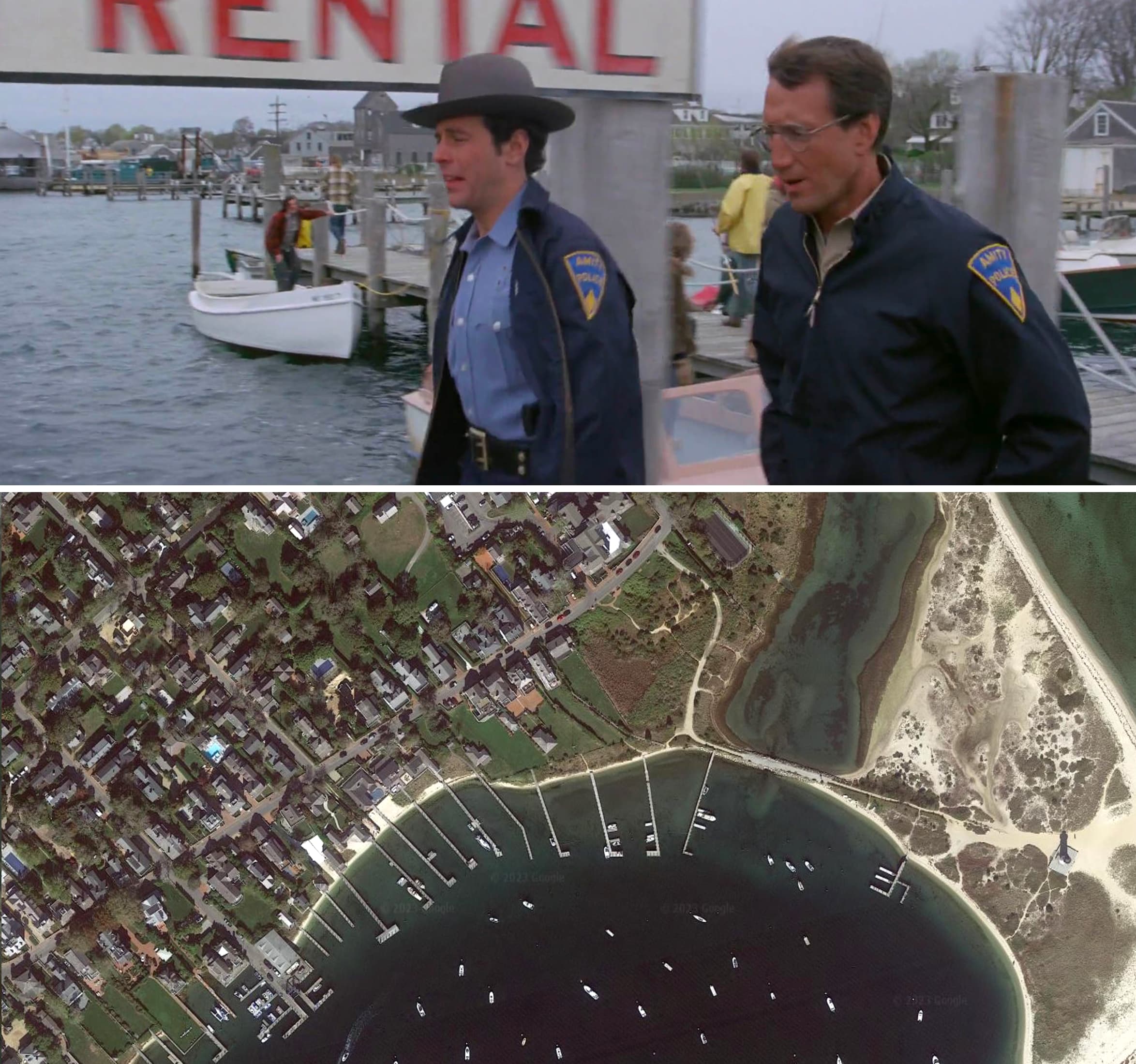 Satellite Images Of Blockbuster Movie Locations