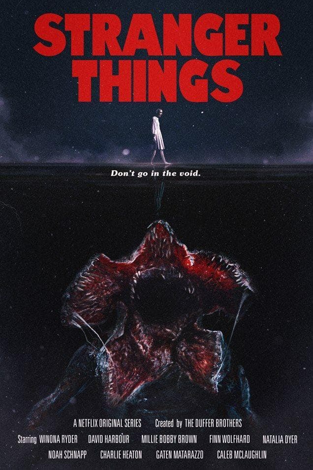 Incredible '80s Inspired Stranger Things Posters Made By Fans