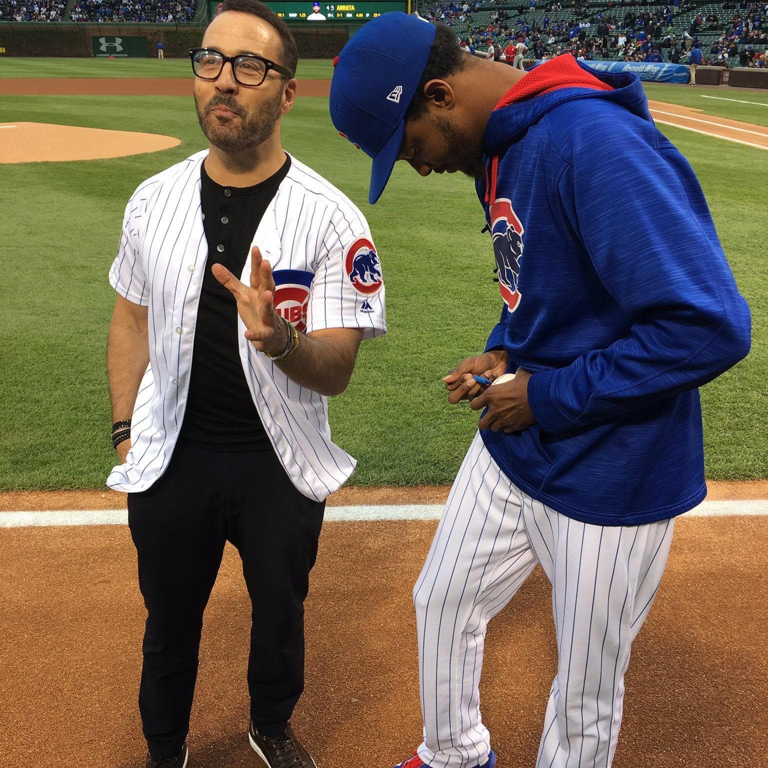 Celebrity Cub Fans | Celebrities at Chicago Cubs Games