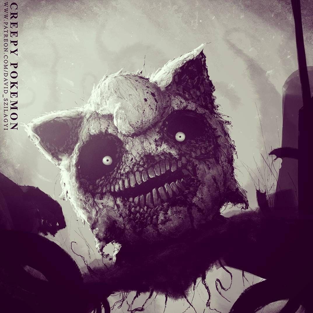 David Szilagyi Draws Pokemon as Terrifying Monsters