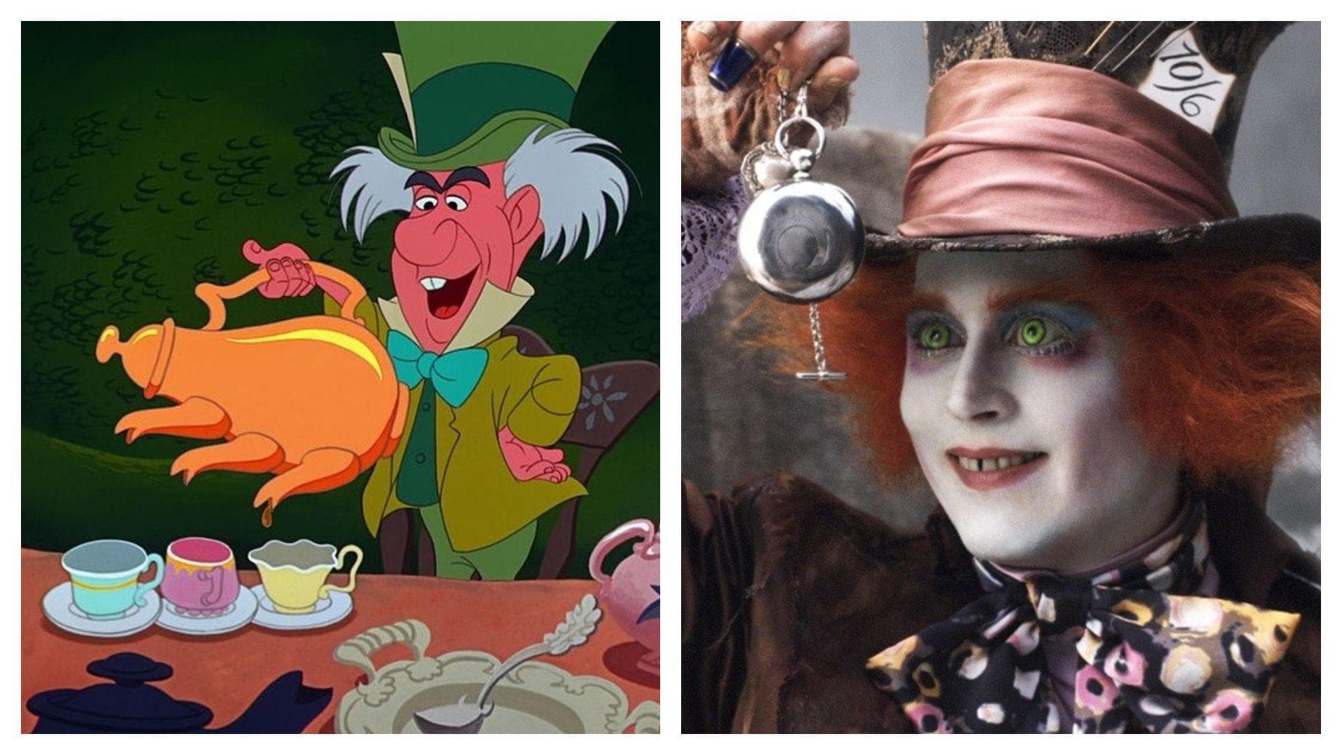 Live-Action Disney Characters Vs. Cartoon
