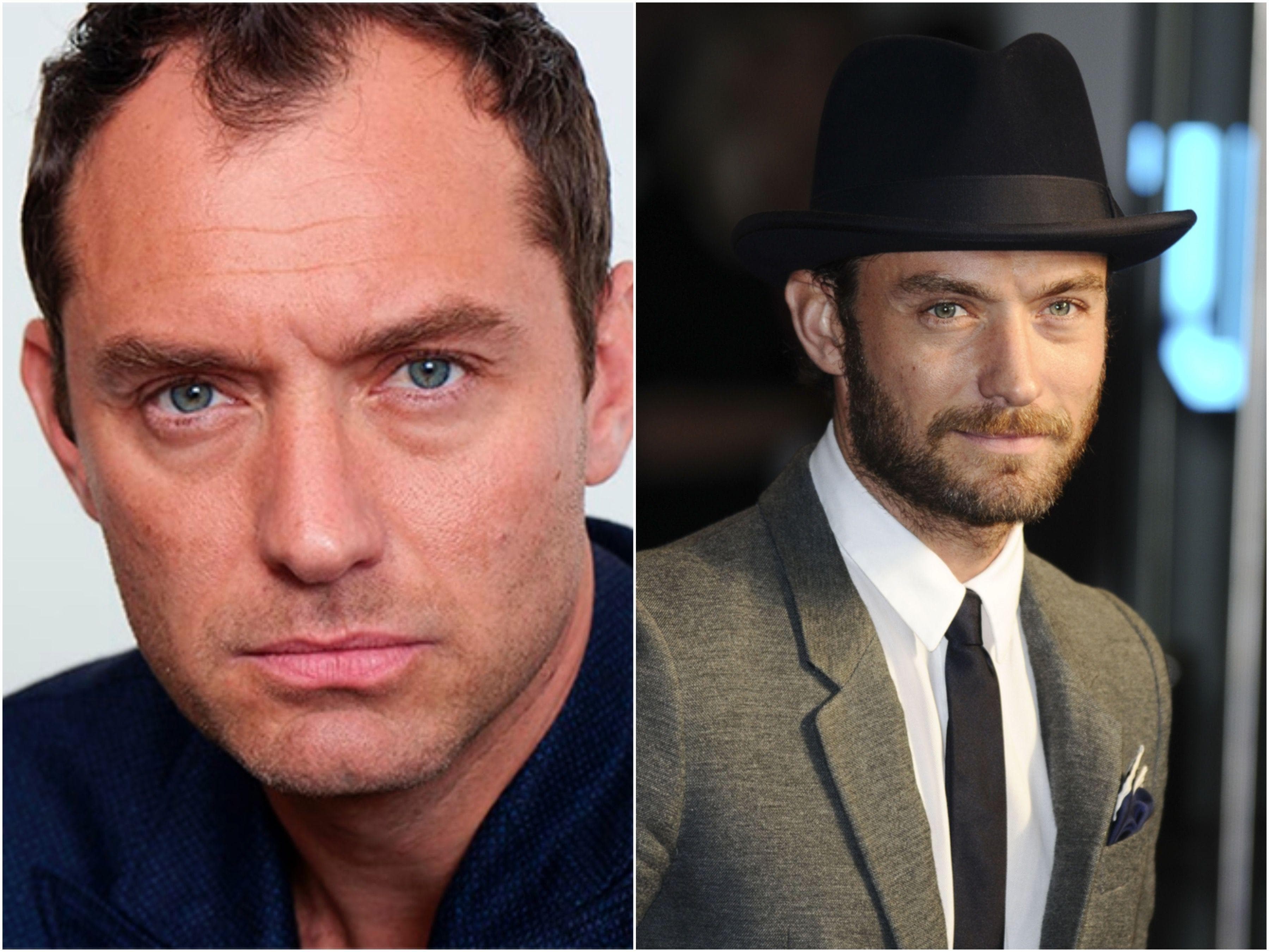 Actors With And Without Facial Hair